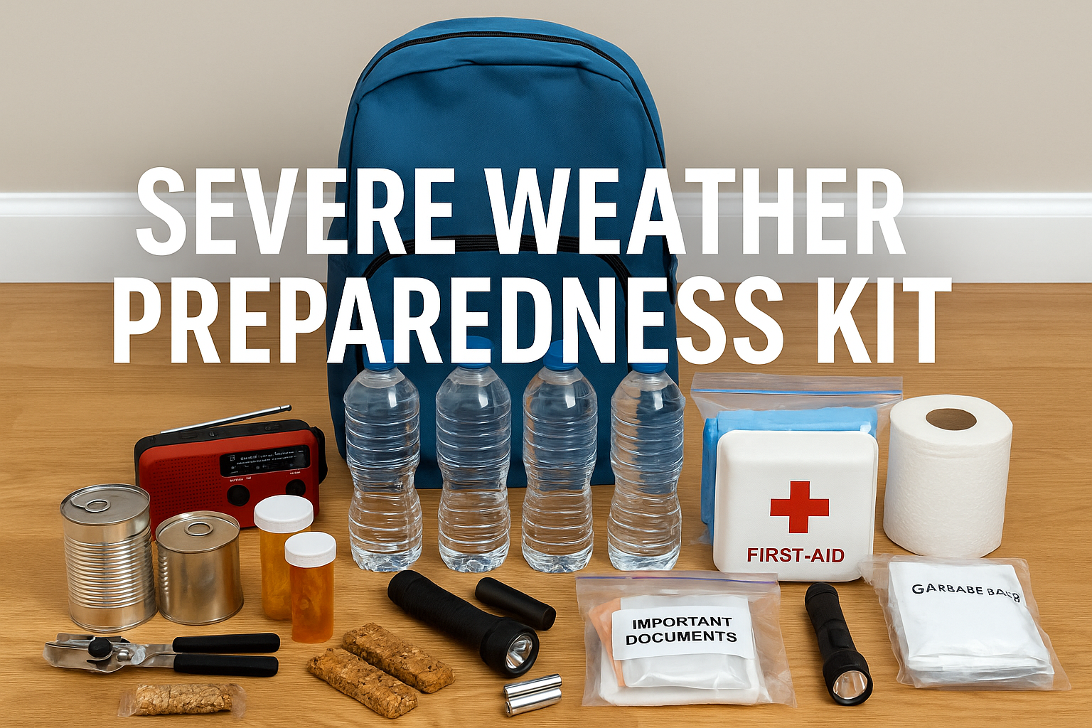 Building the Ultimate Severe Weather Preparedness Kit