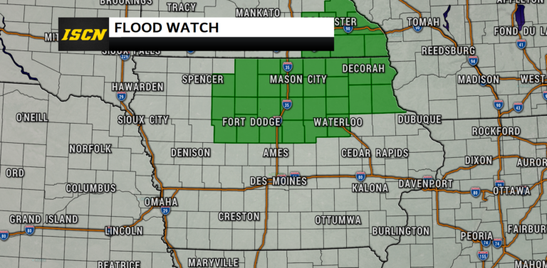 Flood Watch in Effect Across Northern Iowa - IowaWeather.com