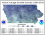 When is the First Snowfall in Iowa? Average Dates by City