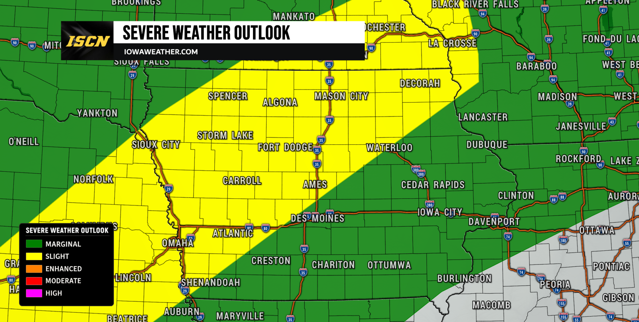 Severe Weather Chances Return to Iowa Thursday and Friday - IowaWeather.com